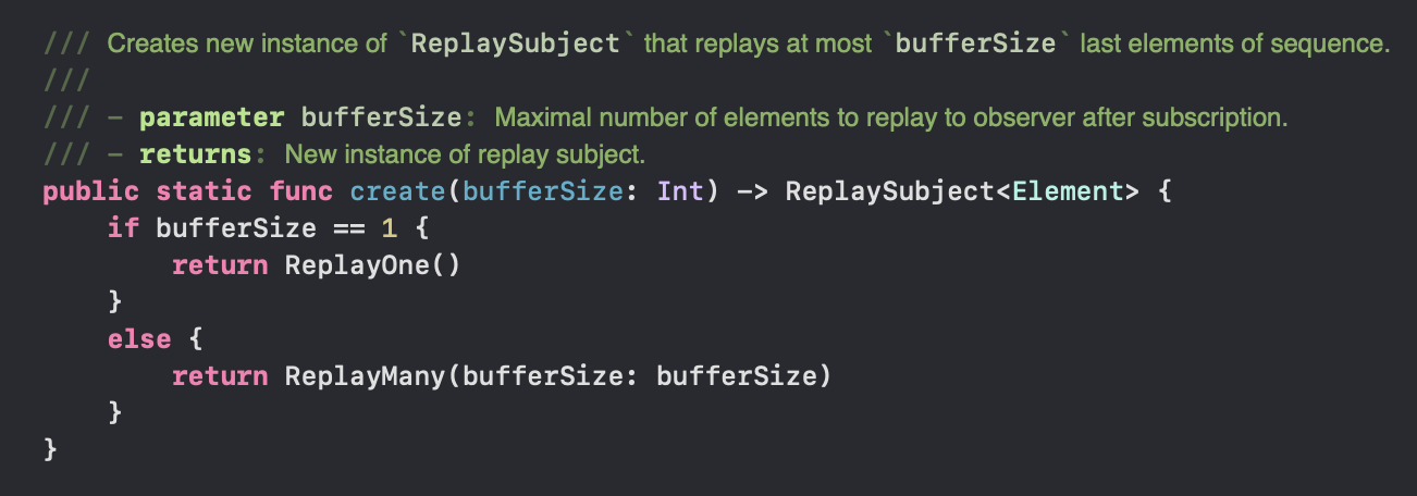 [RxSwift] 4-3. ReplaySubject